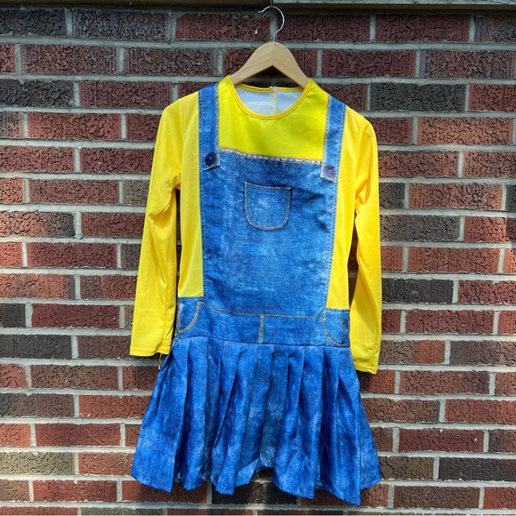 Costumes | Despicable Me Minions Blue And Yellow Long Sleeve Halloween ...